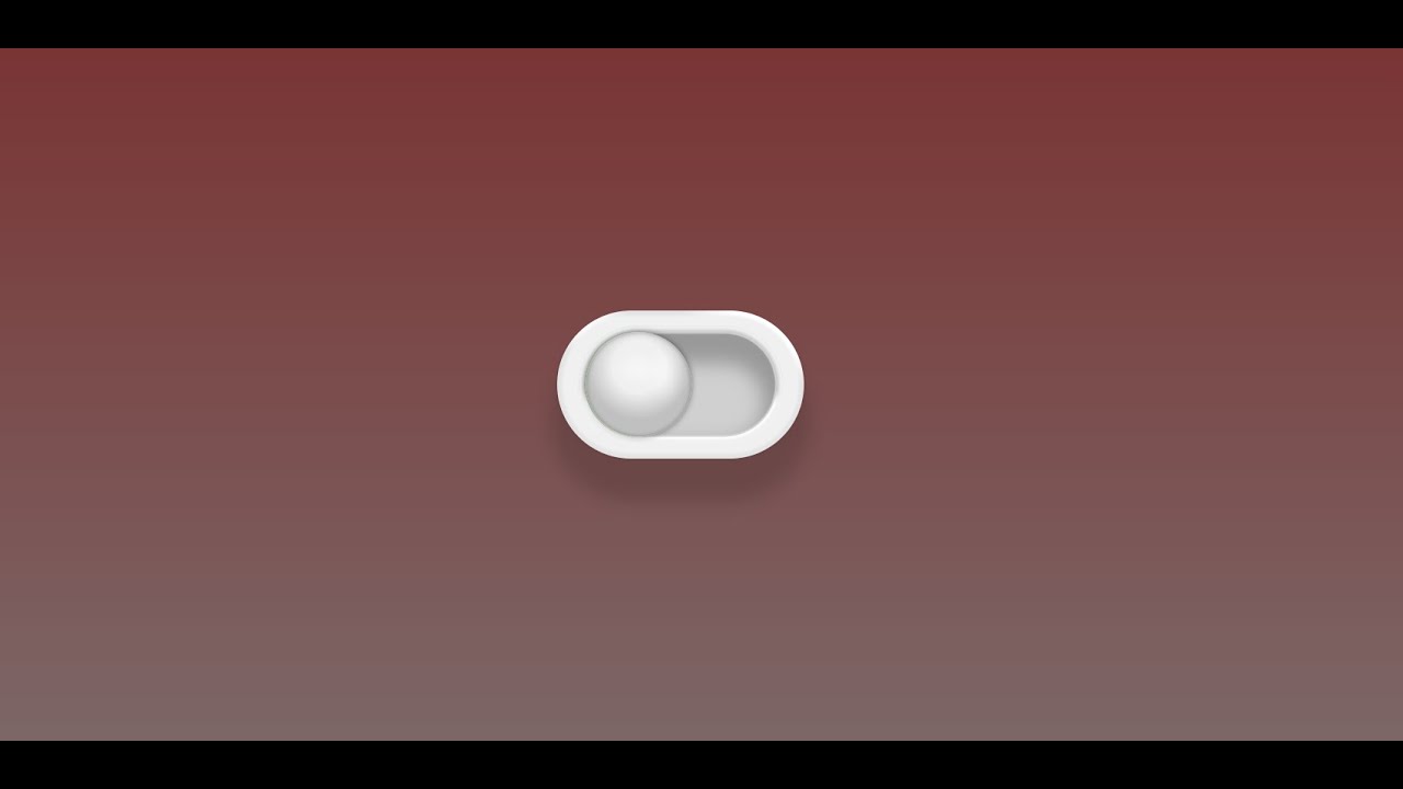 Create a TOGGLE SWITCH Button in Minutes with HTML & CSS