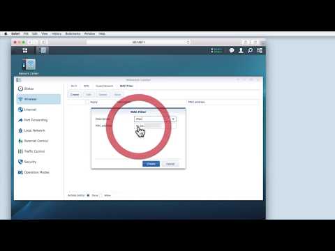 MAC address filtering on a Synology Router