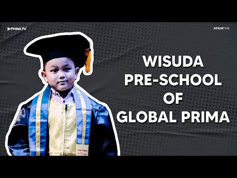 Wisuda Pre-School of Global Prima, Lets Color The World at Sky Ballroom Gedung Unpri Medan