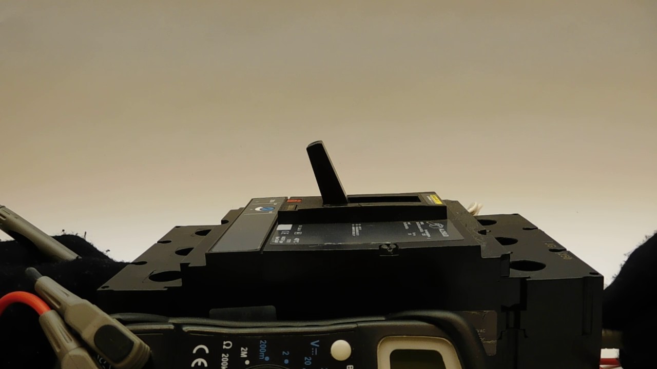 PowerPact Square D JGF36200AFSOYE Testing Process for a Breaker ( MCCB )
