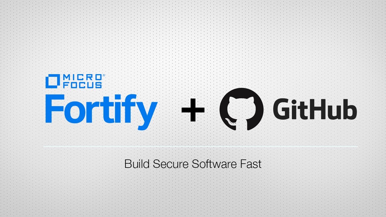 Integrating Fortify SAST into a GitHub pipeline