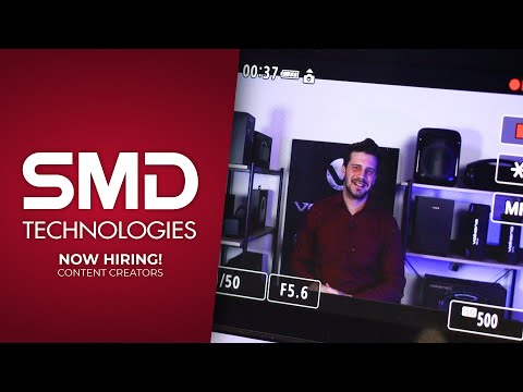 We're Hiring a Content Creator / Videographer | SMD Technologies