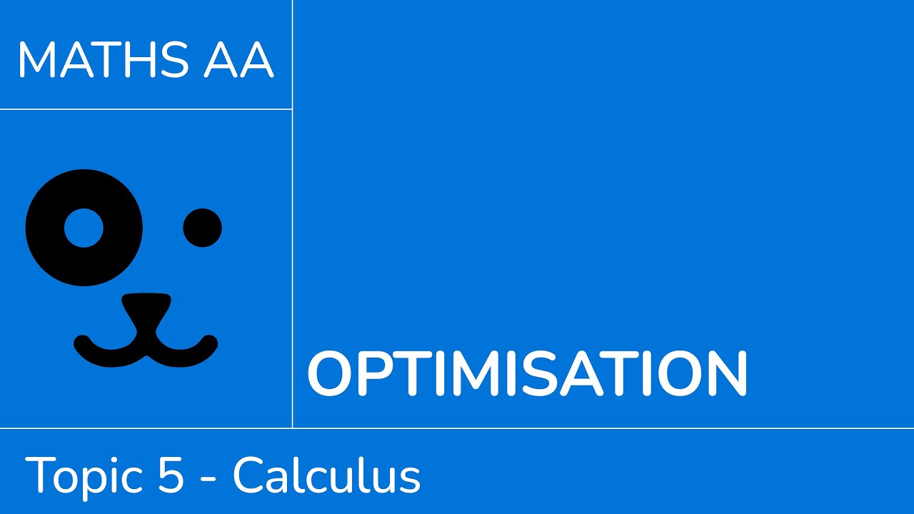 Optimisation [IB Maths AA SL/HL]