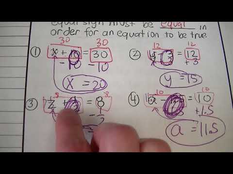 Inverse Operations