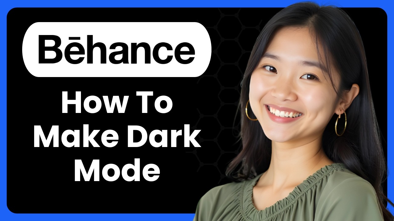 How To Make Behance Dark Mode