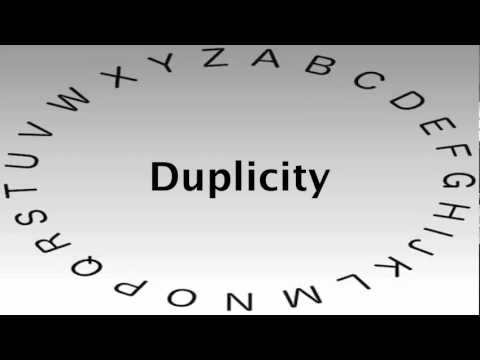 SAT Vocabulary Words and Definitions — Duplicity