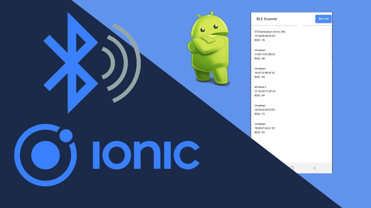 ionic BLE tutorial