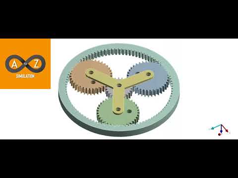 Planetary Gear Mechanism simulation