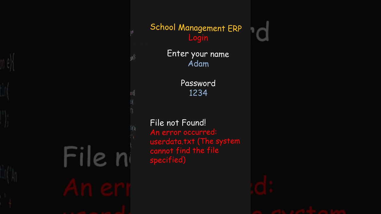 Login [FileReader] #5 | Java Tutorial #BuildSchoolManagementApps