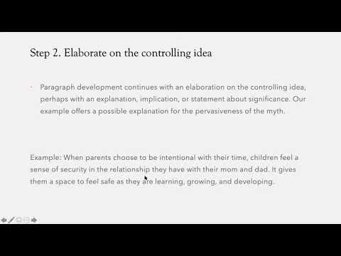 Cause and Effect Paragraph Structure