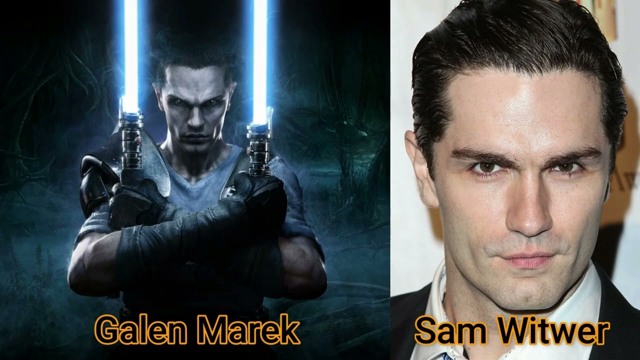 Character and Voice Actor - Star Wars The Force Unleashed - Galen Marek - Sam Witwer