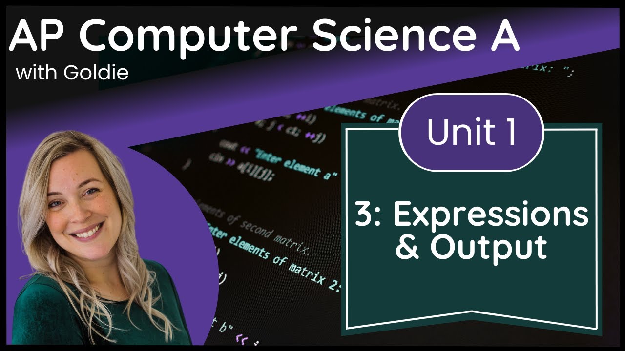AP CSA Using Objects and Methods – Expressions and Output