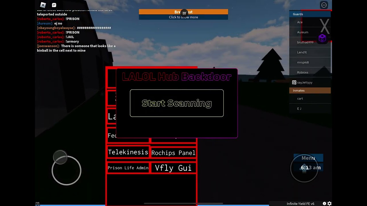Roblox Script Showcase | c00lgui Mobile Fe v1.0