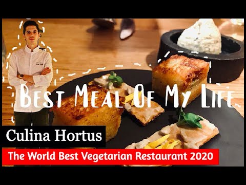 6 course meal break down at "Best Vegetarian Restaurant 2020" [Lyon France] - Culina Hortus