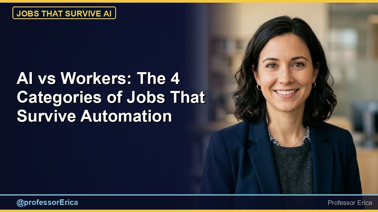 AI vs Workers: The 4 Categories of Jobs That Survive Automation