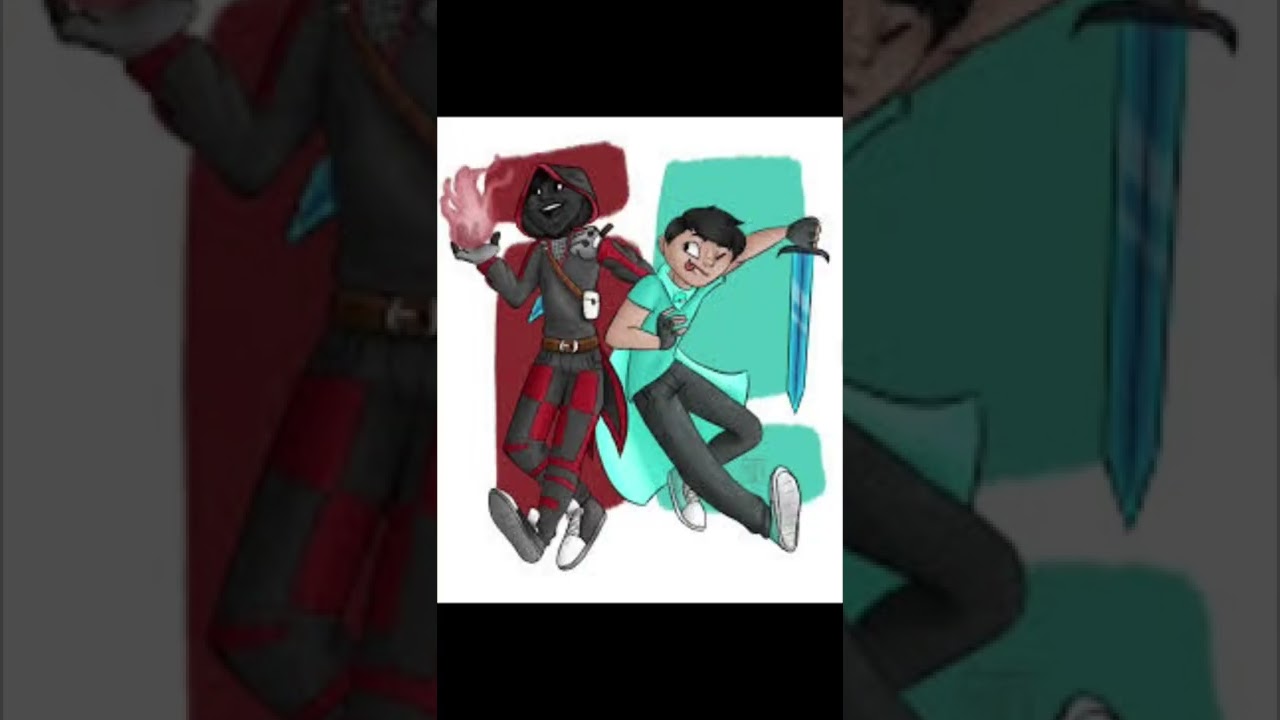 BadBoyHalo and Skeppy Fanart #badboyhalo #skeppy