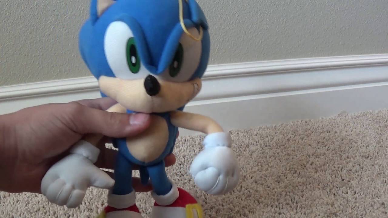 Extremely Rare Sonic X Plush by GE Unboxing