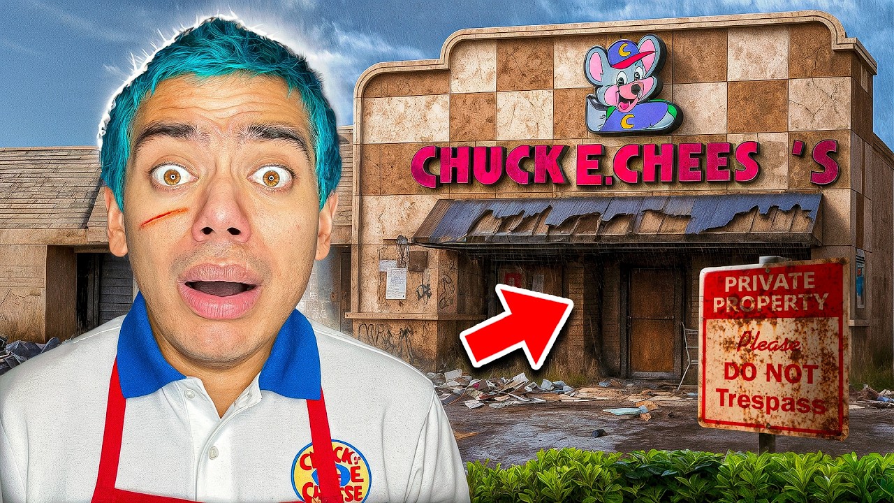 DO NOT EXPLORE ABANDONED CHUCK E CHEESE AT 3AM!! (OLDEST LOCATION CLOSED PERMANENTLY)