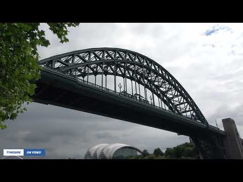 Tyneside On Video, Famous Newcastle Bridges & Quayide (New 2022)