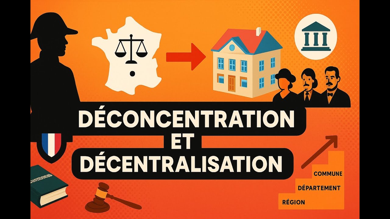 Cours de droit Déconcentration vs Décentralisation