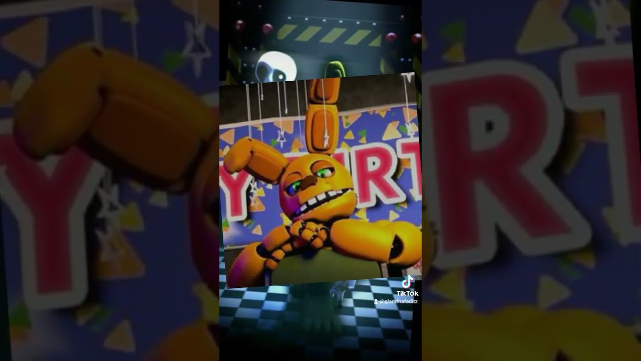 springtrap and springbonnie(NOT A SHIP)||idk the music name#springtrap#springbonnie#fnaf