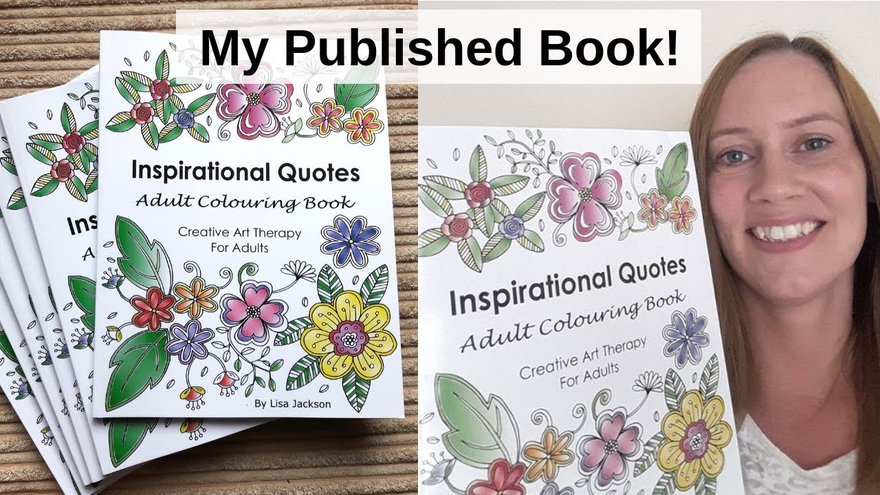 Inspirational Quotes Adult Colouring Book - Motivational Life Quotes