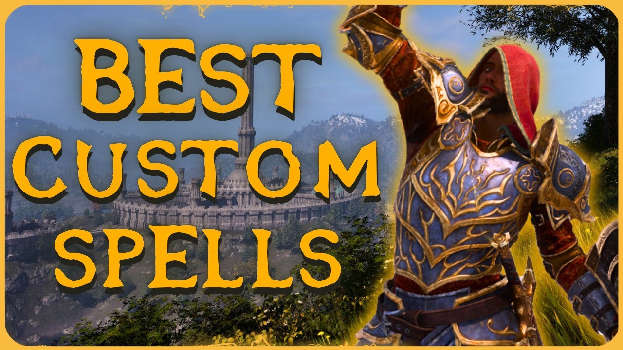 Oblivion Remastered: The BEST Custom Spells you NEED to Know!