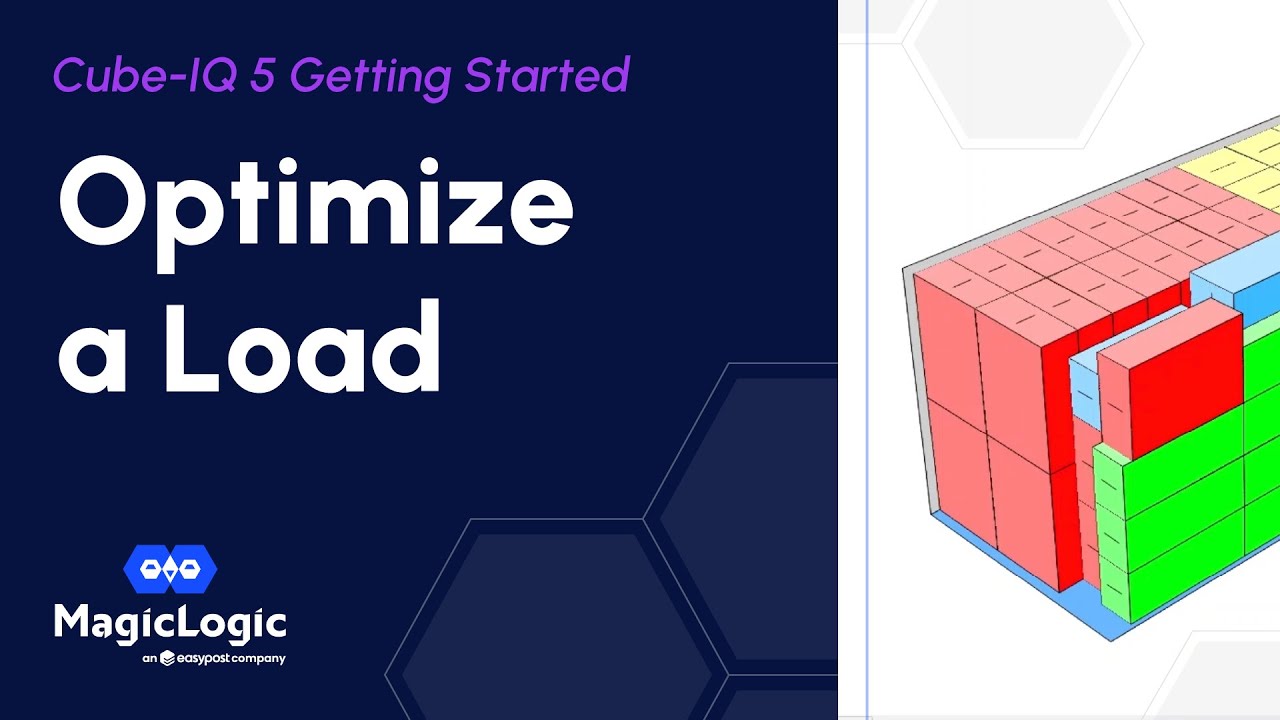 Optimize a Load • Cube-IQ 5 Getting Started (7/11)