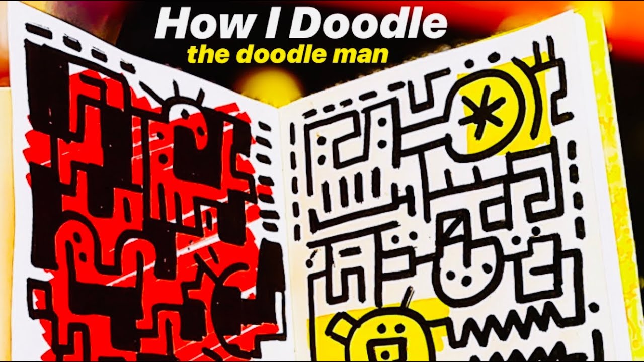 HOW I DOODLE | Just A Quick Doodle | Everything Is Better With Doodles