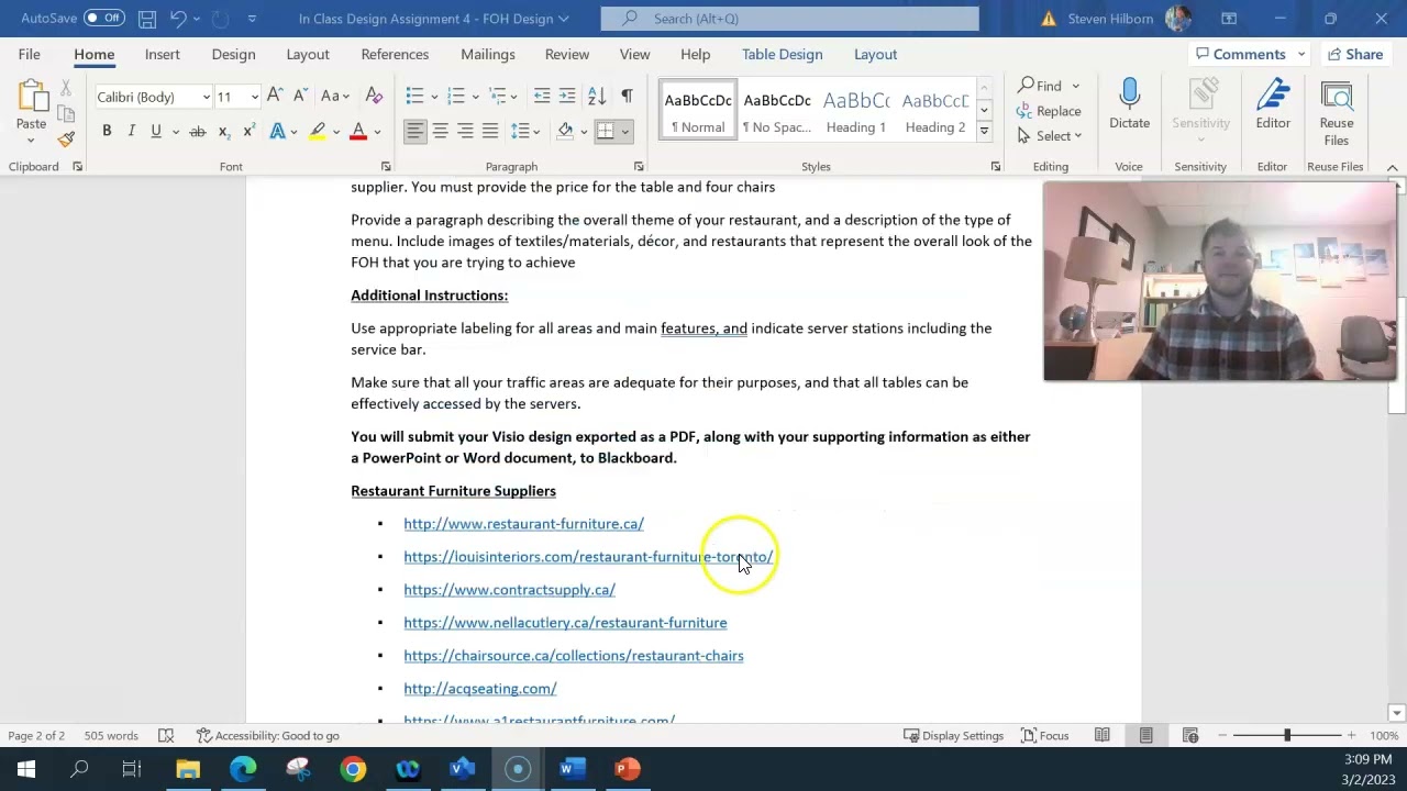 Assignment 4 Instructions