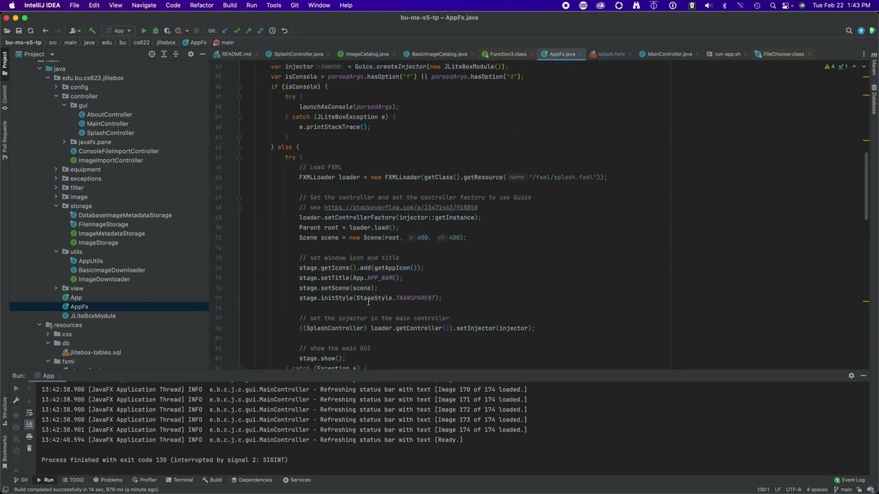 Creating a Splash Screen with JavaFx and FXML