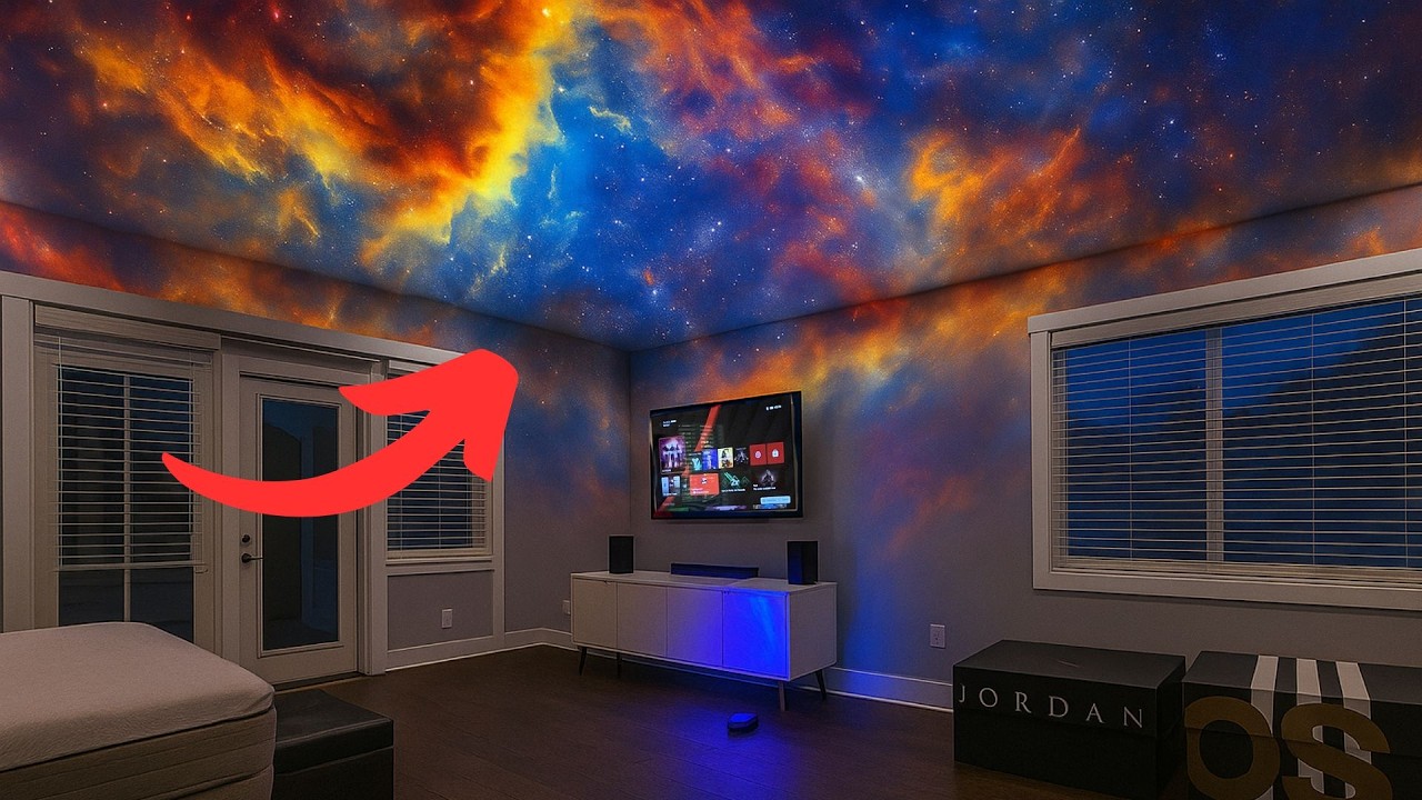 The ULTIMATE Room Upgrade! (Govee Galaxy Light Projector 2 Pro)