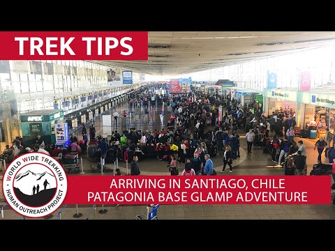 Arriving and Staying at the Santiago, Chile Airport | Trek Tips