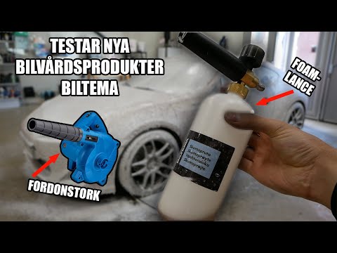 BILTEMAS nya "Riktiga" SKUMLANS! Hiss eller Diss?? - Bilvård Foam Wash