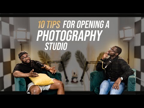 10 Things You MUST Do Before You Open A PHOTOGRAPHY STUDIO