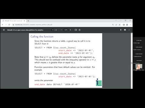 Metadb 1.0: an open-source data platform for analytics
