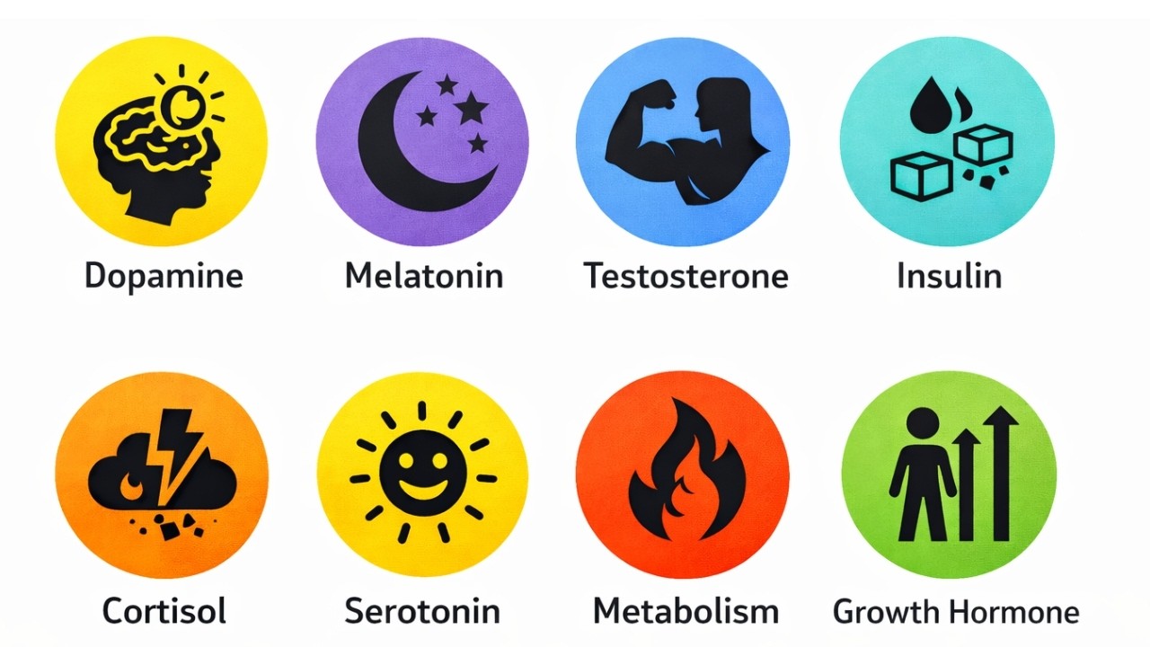 Every Hormone That Controls Your Body Explained