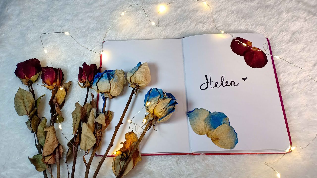 CARA MENGAWETKAN BUNGA MAWAR ASLI - CARA MENGERINGKAN BUNGA - DIY HOME DECOR DIED FLOWER