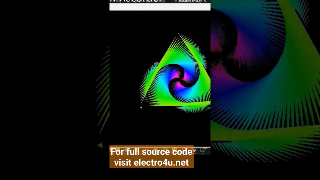 python graphics with turtle - python animation using turtle #pythonprogramming #animation #python