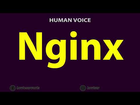 How to Pronounce Nginx