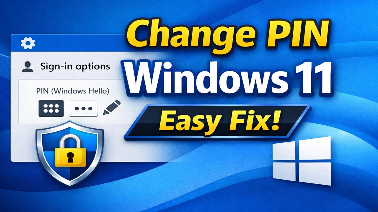How to Change PIN in Windows 11 (Quick & Easy!)