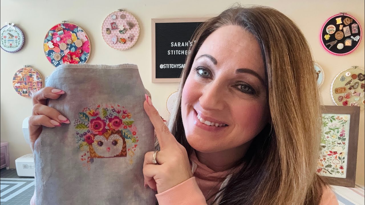 Flosstube 58: Summer Stitches & WIP Progress