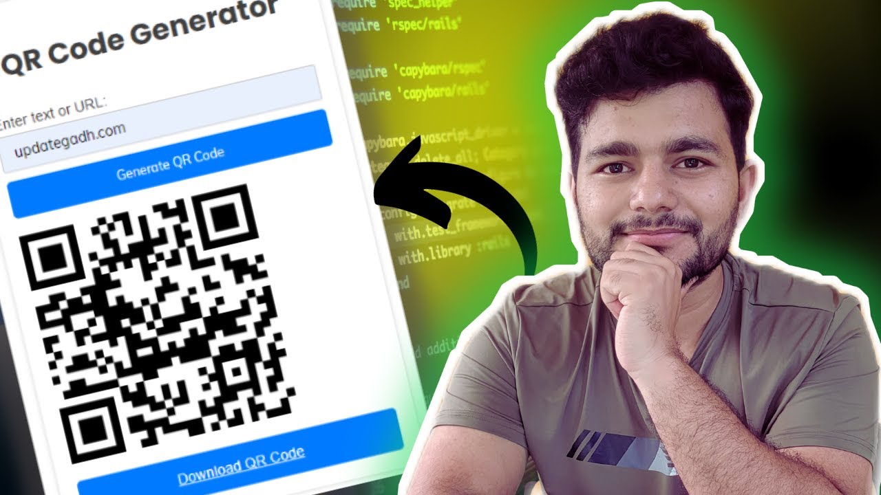 Create a QR Code Generator with HTML, CSS, and JavaScript Step-by-Step Tutorial #qrcode