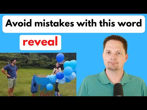 ENGLISH VOCABULARY/CORRECT PRONUNCIATION OF REVEAL/LEARN CORRECT USAGE/REAL LIFE AMERICAN ENGLISH