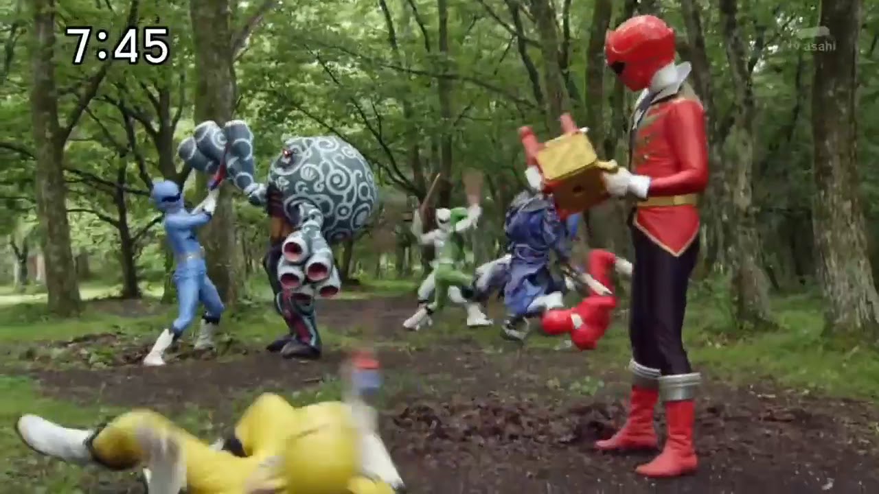 Gokai red vs zyuohger