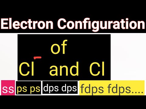 Cl-(Chloride ion) and Cl(Chlorine) Electron Configuration,Orbital Diagrams,Shorthand/Longhand/Abbrev