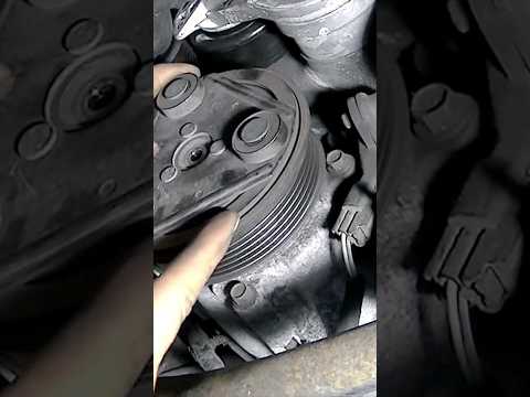 AC Clutch HUB Replacement Without Removing Car Compressor #diy