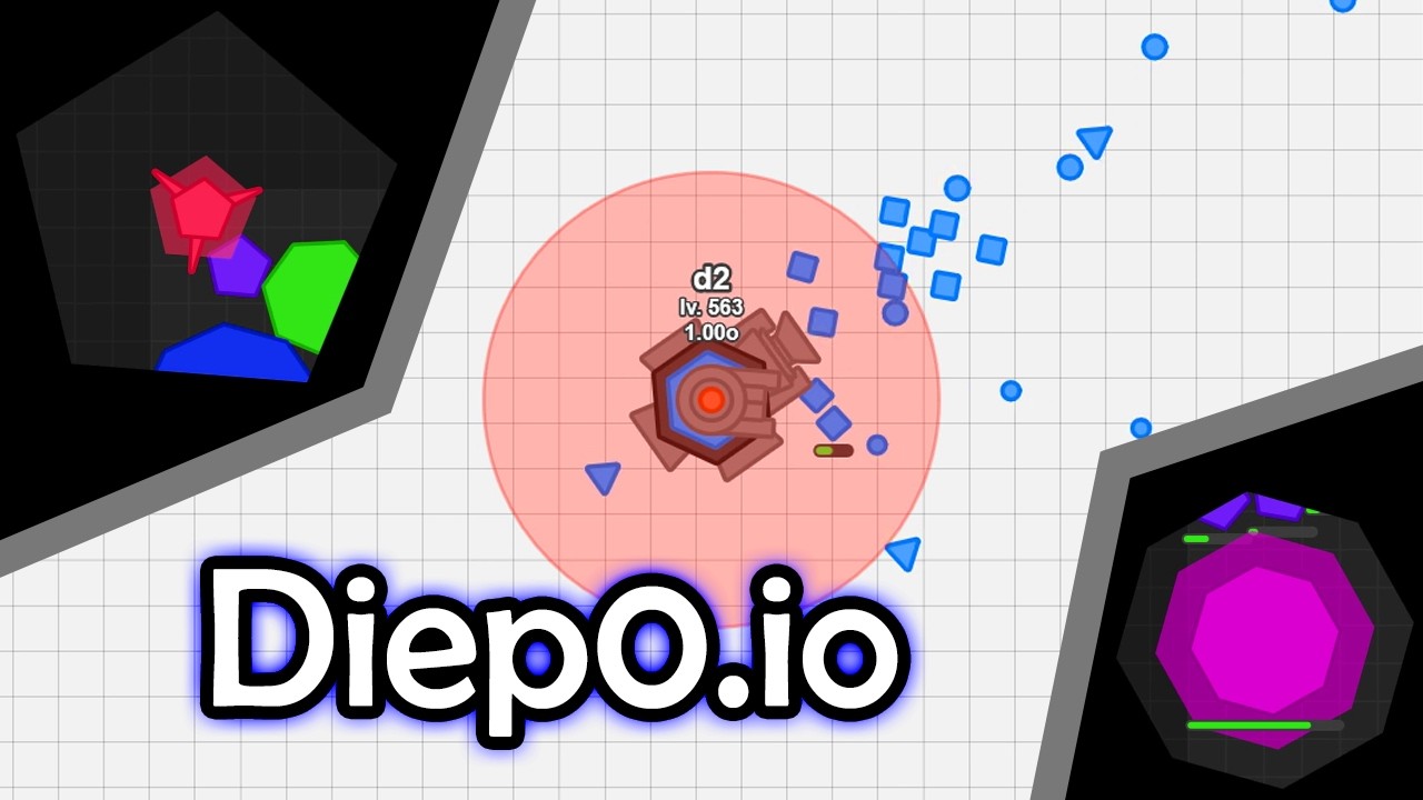 a new diep clone. | diep0.io