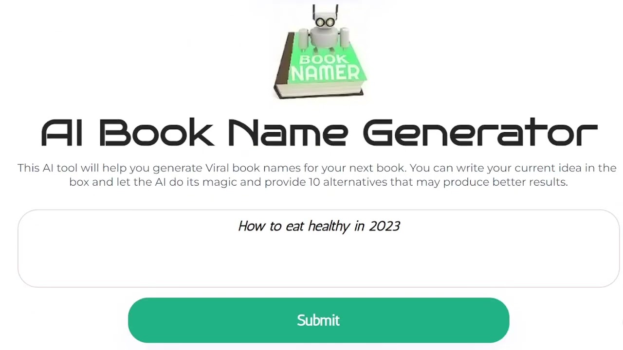 AI Book Title Generator | Amazon KDP Book Title Generator