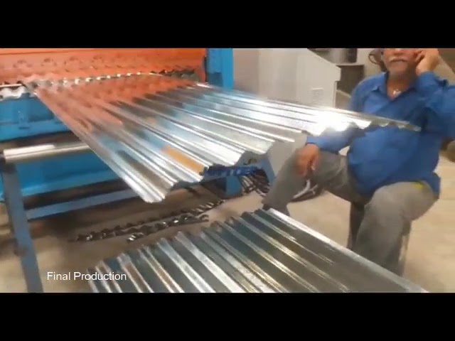Roofing Sheet - Gi Corrugated Roofing Sheet machine Manufacturer from ...